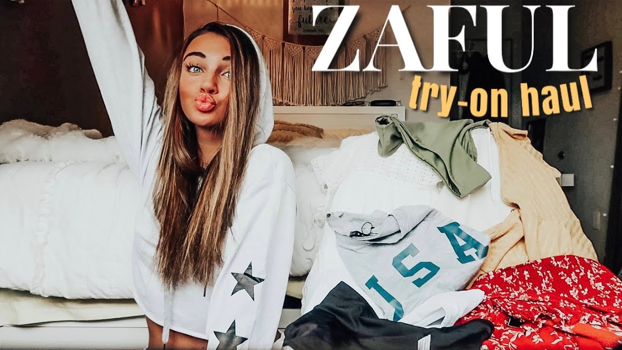 successful ZAFUL try on haul!! / spring clothes - YouTube