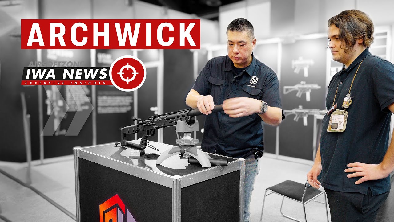 ARCHWICK IWA 2023 AIRSOFT NEWS | APC-9K | B&T SPR 300 PRO - YouTube