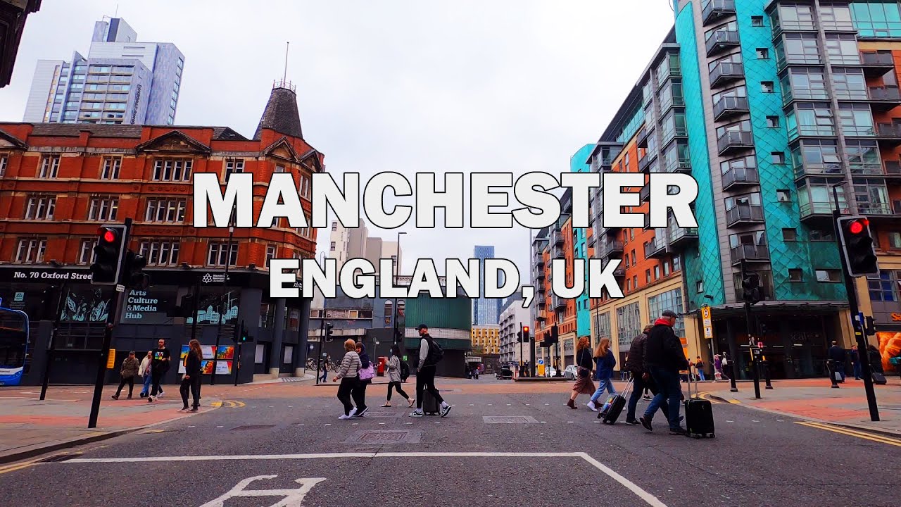 Manchester, England, UK - Driving Tour 4K - YouTube