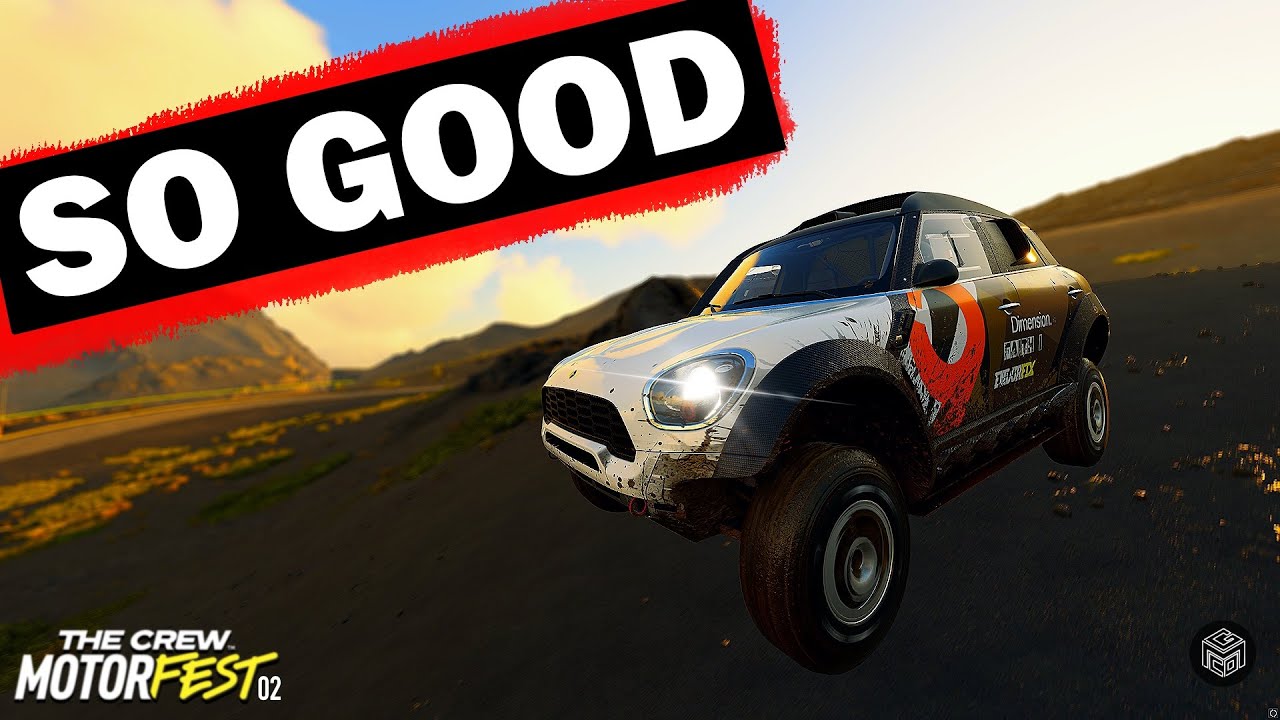 Mini Countryman in Rally Raid is SO UNDERRATED! The Crew Motorfest ...