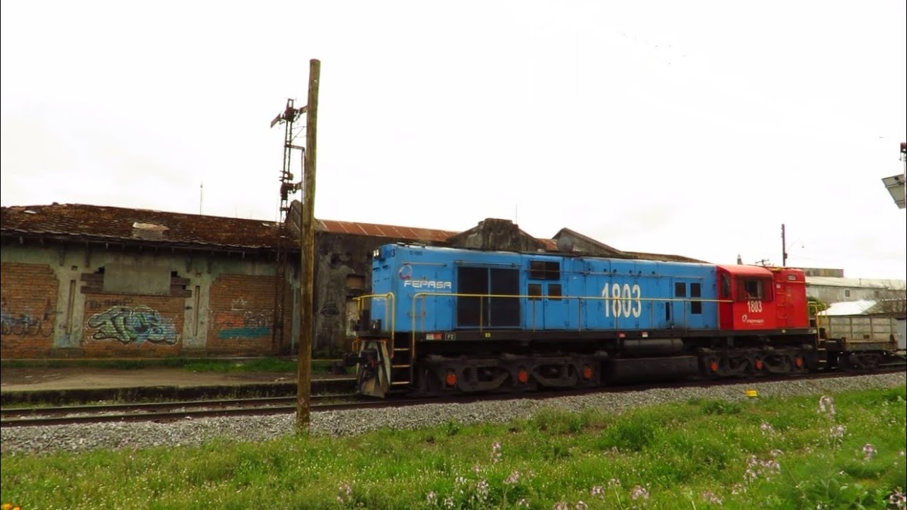 FEPASA, LOCOMOTORA ALCO 1803 EX ESTACION ANDALIEN - YouTube
