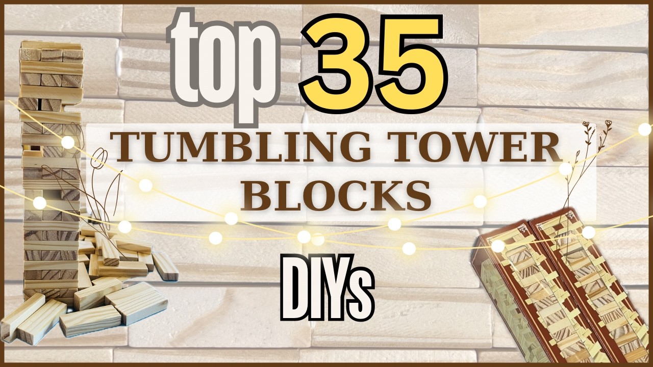 ⭐️Top 35 DIY Crafts and Decor Ideas Using Tumbling Blocks for a Stylish ...