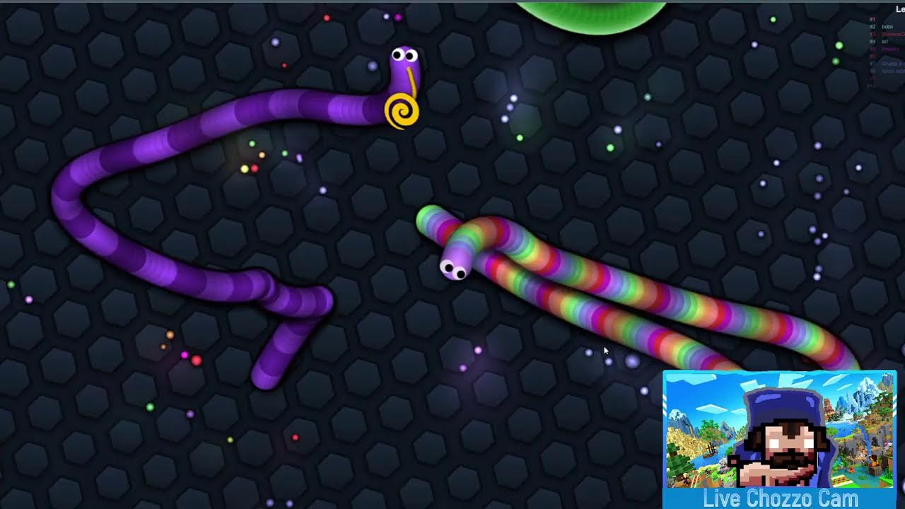 Slither.io bc why not - YouTube