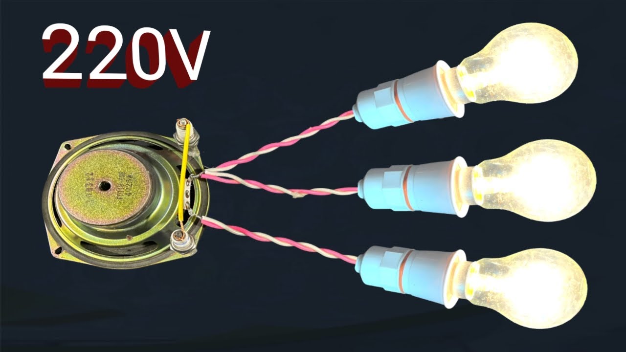 Wireless Free Energy Device for Light Science Experiment - YouTube