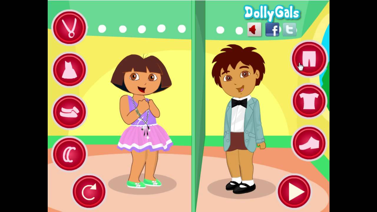 Dora The Explorer Dora and Diego In A Red Carpet Show Let's Play ...