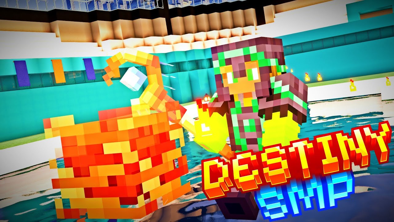 Playing Destiny SMP Test LIVE! 1 Sub = 5 Curls - YouTube