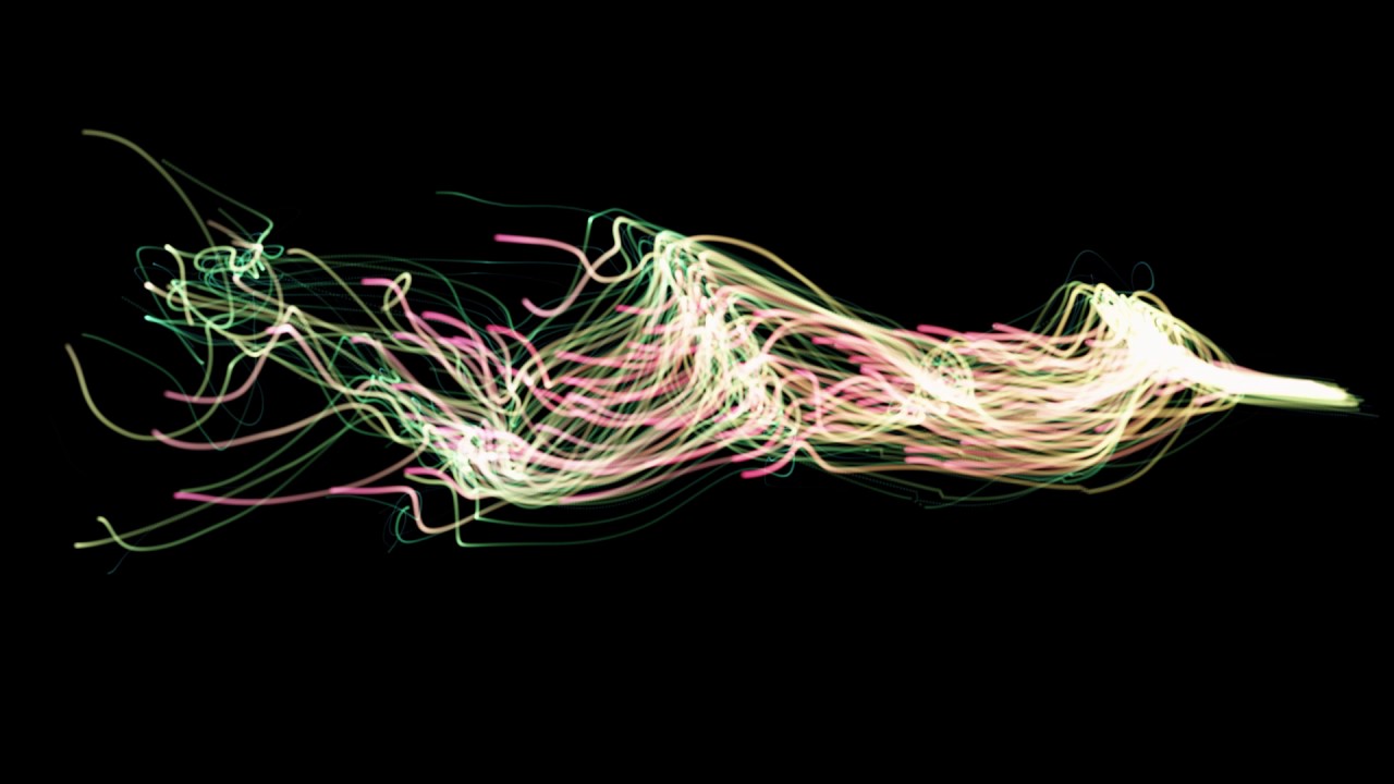 Abstract Strings VJ Loop 1 - YouTube