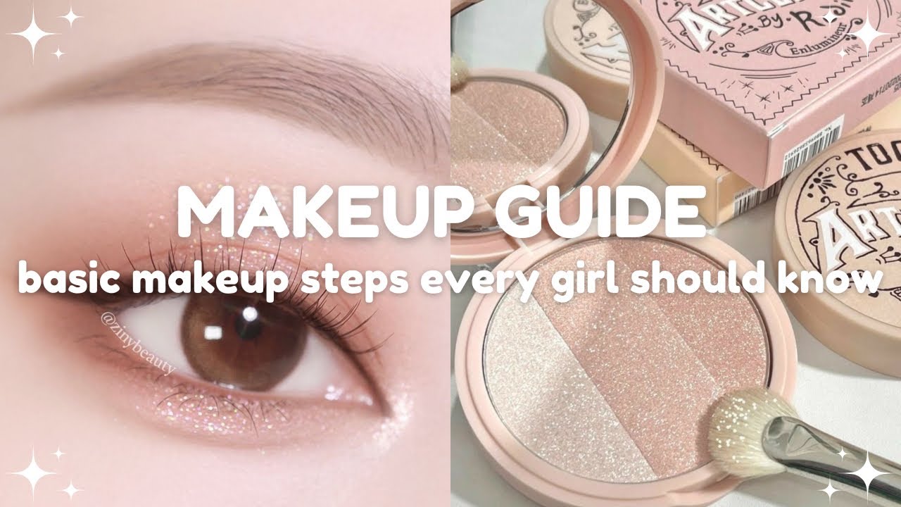 basic makeup steps every girl should know 🩰 easy makeup guide for teens ...