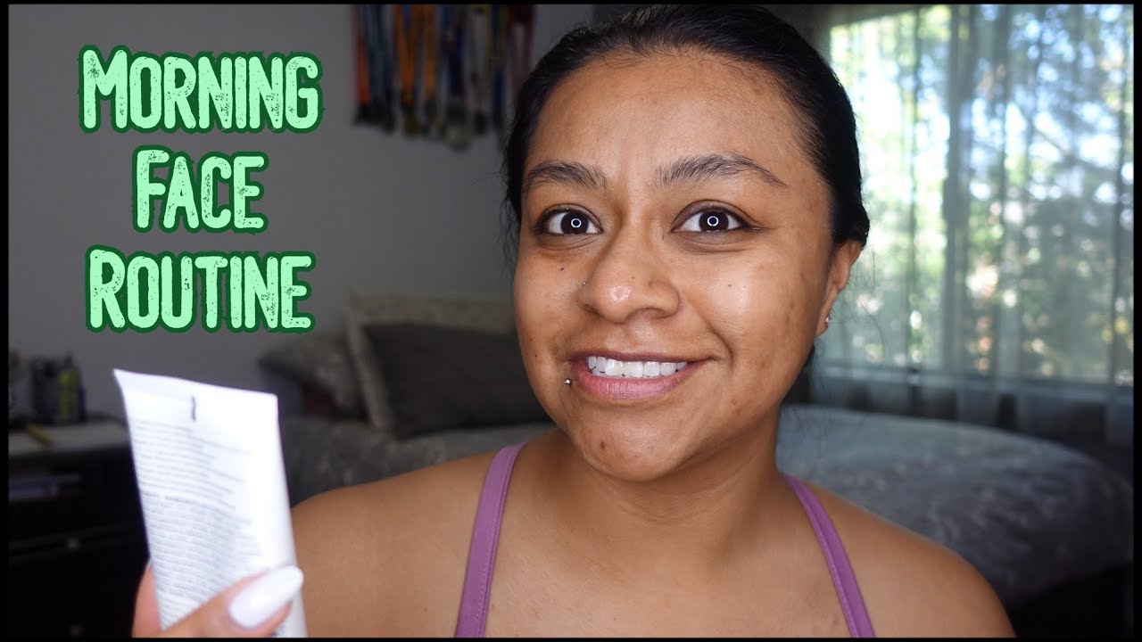 My New Morning Face Routine - YouTube
