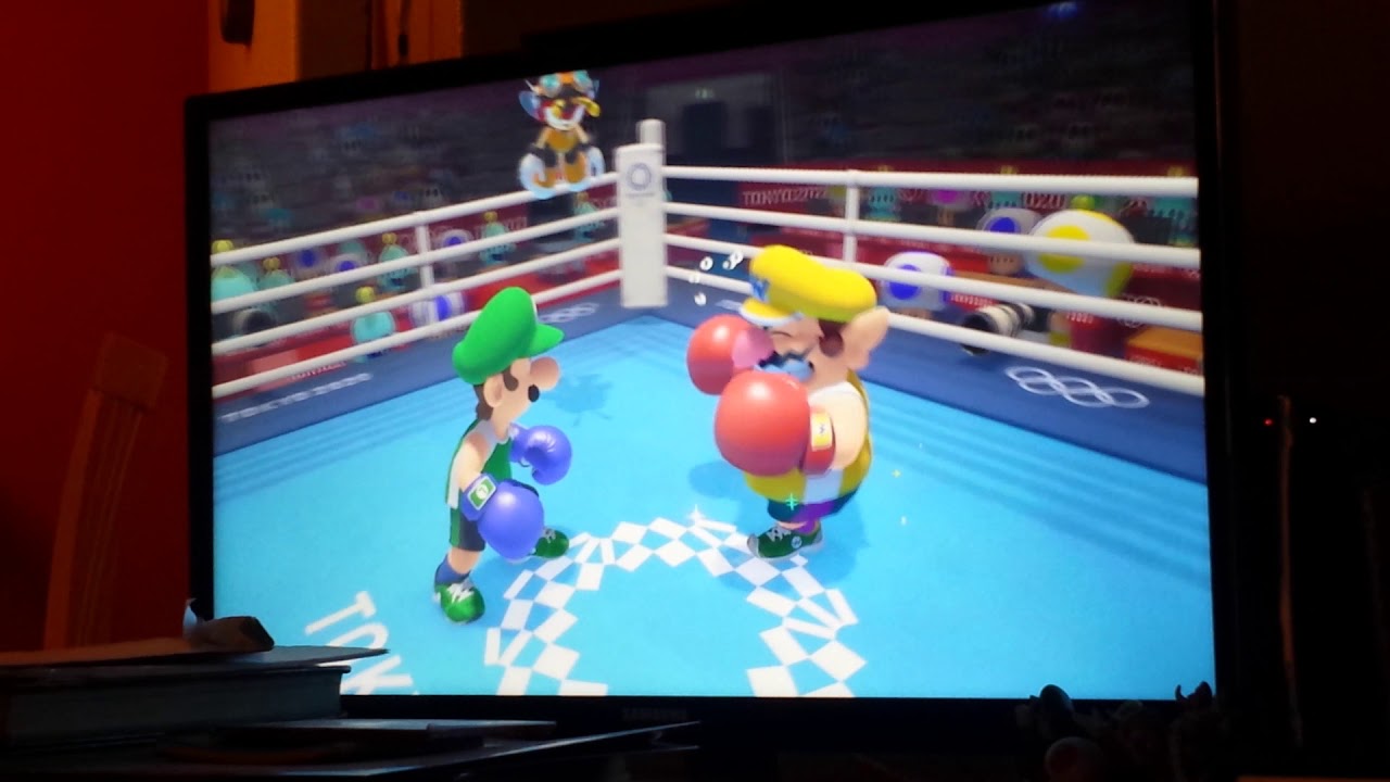 Mario and Sonic at the Tokyo Olympic Games 2020: Boxing Match Luigi vs ...