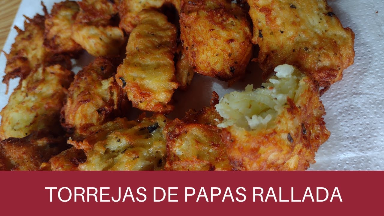 CON SOLO CUATROS PAPAS MEDIANAS PUEDES HACER ESTAS DELICIOSAS "TORREJAS ...