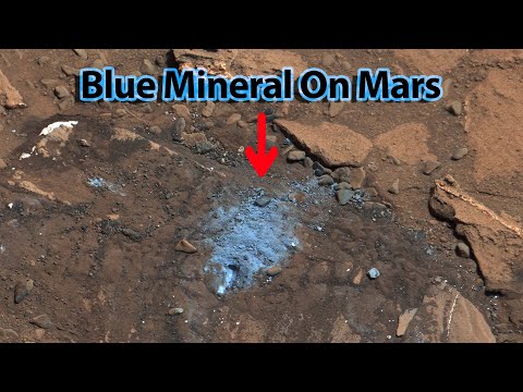 New Blue Mineral on Mars Surface | Perseverance | Curiosity - YouTube