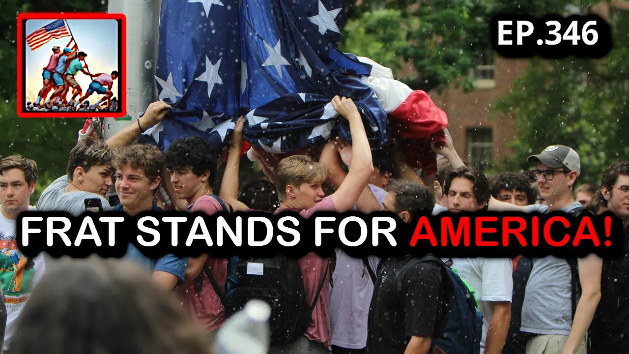 Fraternity Brothers Defend American Flag During Protest! #clips # ...