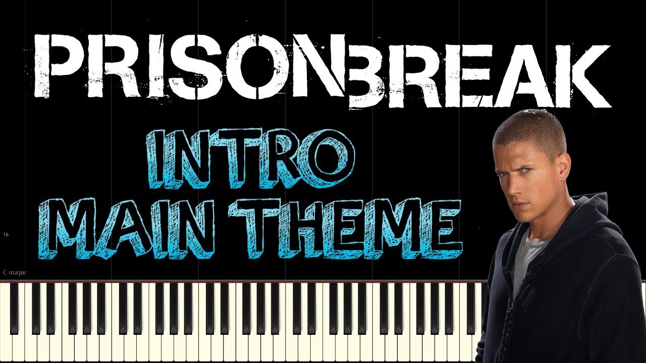 Prision Break - Intro/Main Theme (Piano Tutorial Synthesia) - YouTube