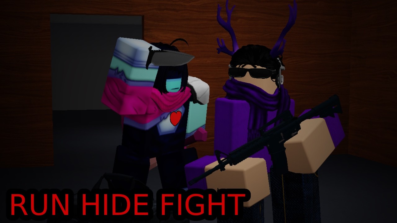 PLAYING THE RUN HIDE FIGHT UPDATE | Run Hide Fight - YouTube