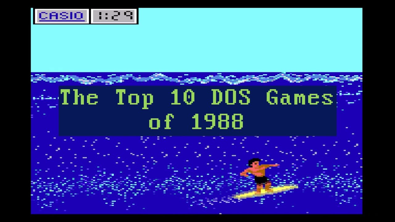 IBM PC: The first games '81-'91 Part 8 (1988) retrogaming - YouTube