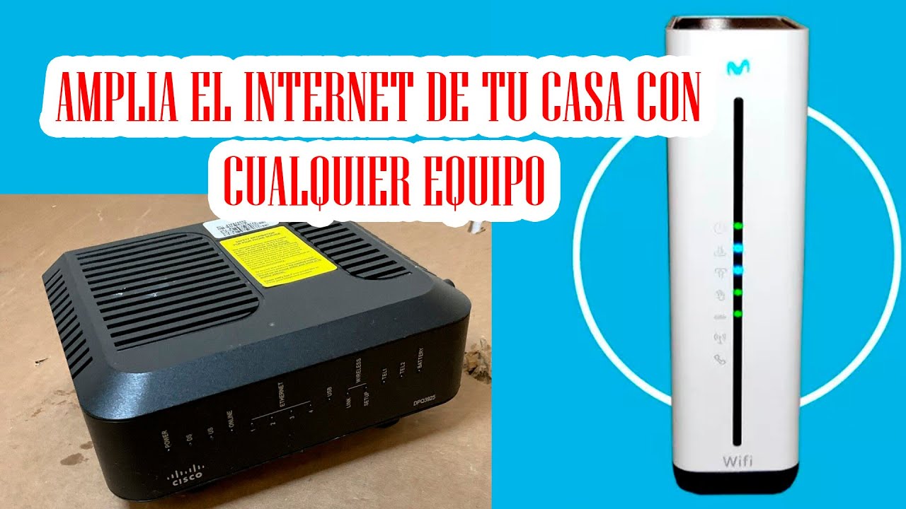 Amplia el internet a otra área de tu casa - YouTube