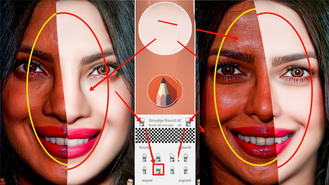 Instagram Trending face smooth photo editing | autodesk sketchbook ...