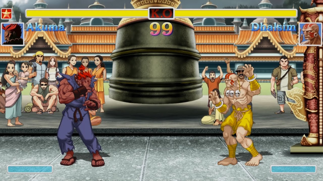 Shin Akuma vs Dhalsim (Hardest) Ultra Street Fighter 2: The Final - YouTube