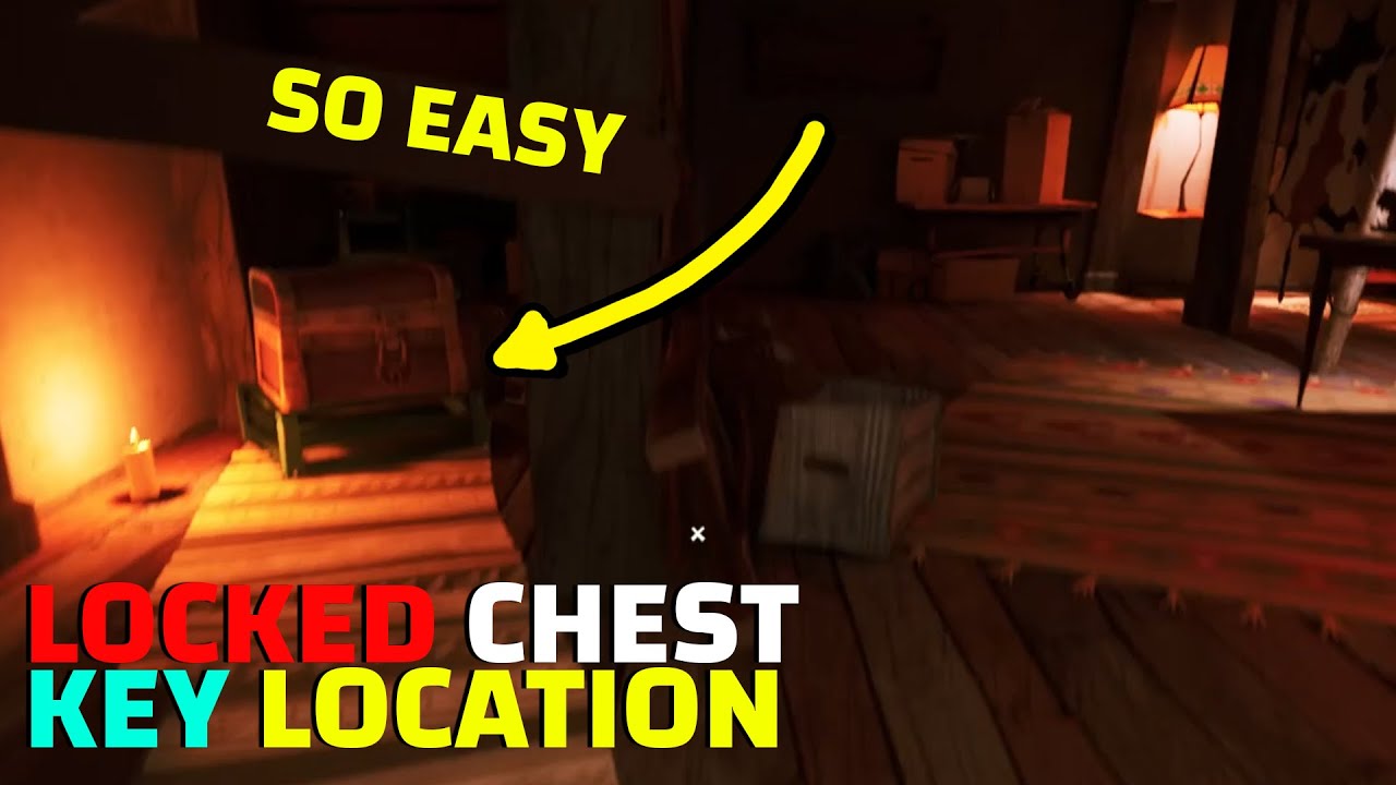 Where to find the Chest Key in the Hunter House + Safe Code - Hello ...