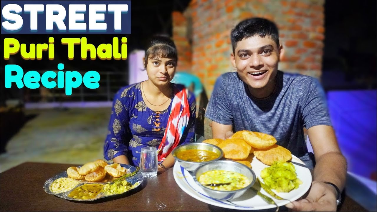 Street Puri Thali Recipe | घर पर बनाइये ये लसिस स्ट्रीट थाली | Indian ...