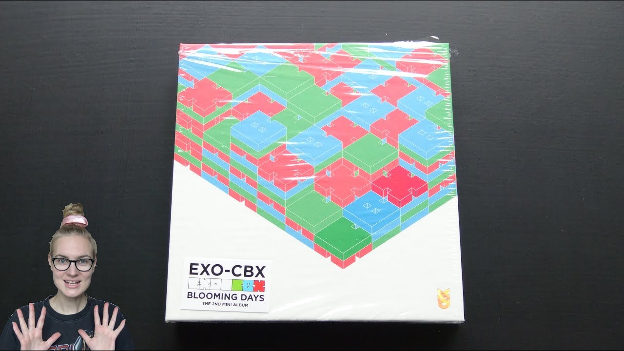 Unboxing EXO-CBX 엑소-첸백시 2nd Korean Mini Album Blooming Days - YouTube