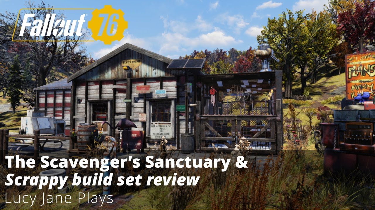 Fallout 76 - How to build the Scavenger's Sanctuary and scrappy build ...
