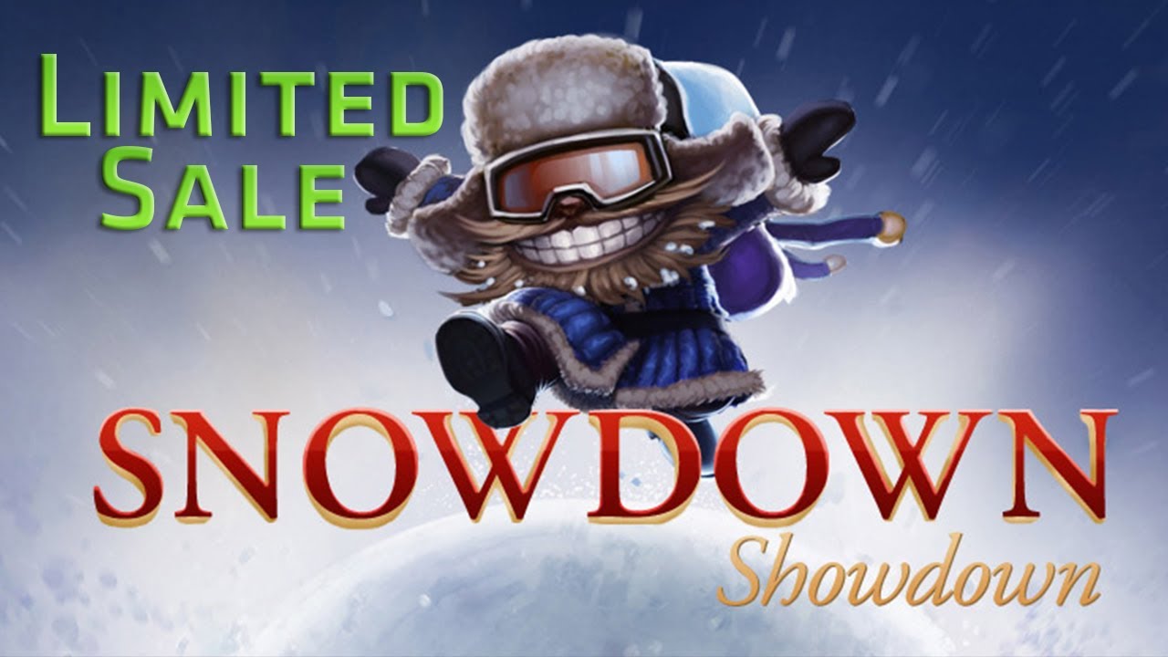 League Of Legends Snowdown: Skins Sale - YouTube