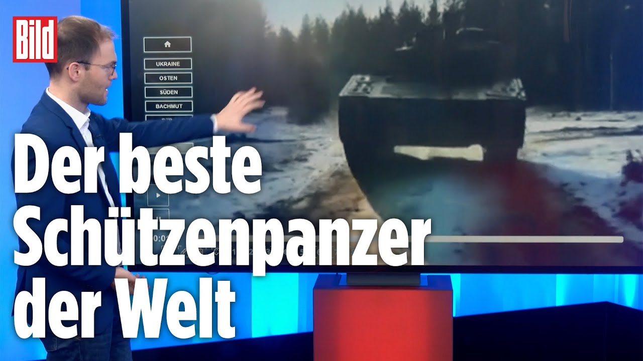 Super-Panzer aus Schweden soll Ukraine retten | BILD Lagezentrum - YouTube