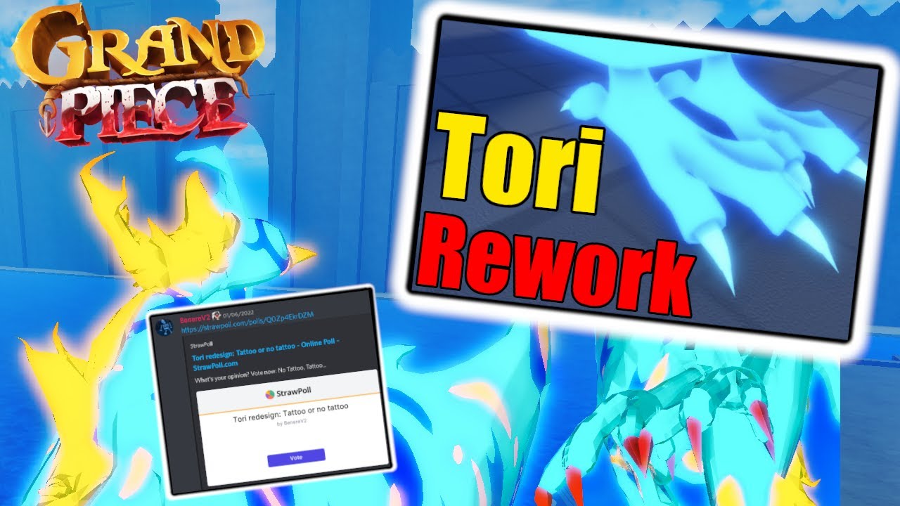 [GPO] Tori Rework + Reskin + Chest Tattoo ! Update 5 ? - YouTube