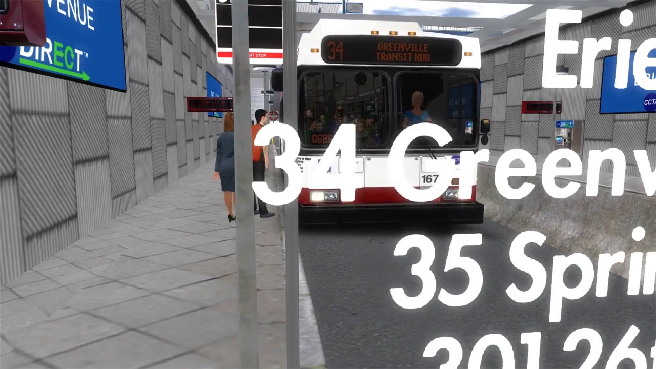 Cayuga City Transit Authority C40LF Bus On Route 34 - YouTube