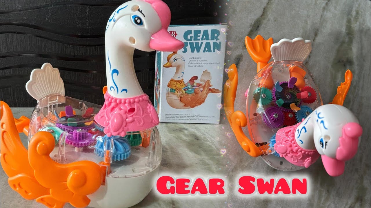 Gear Swan | Swan Toy | Kids favourite toy operating - YouTube