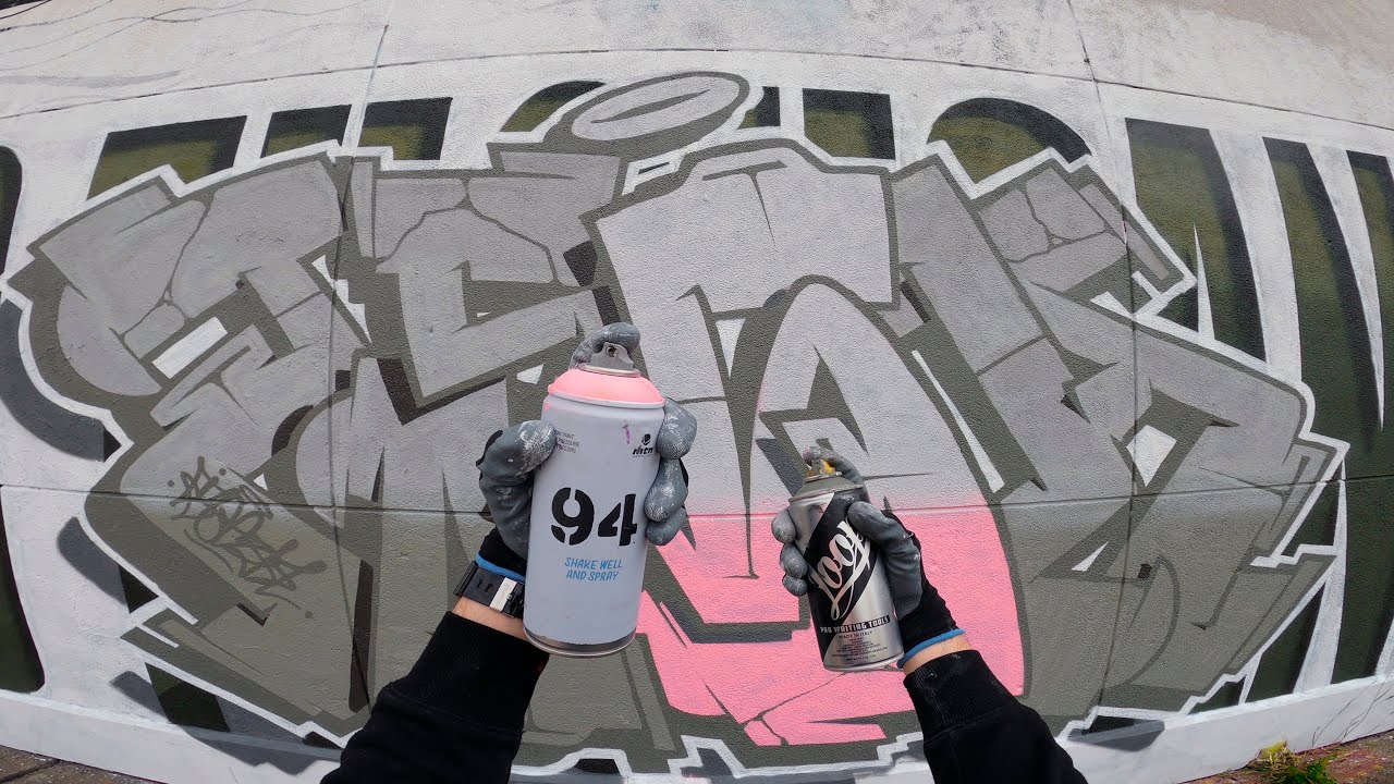 Graffiti - Tesh | Fresh Style | GoPro [4K] - YouTube