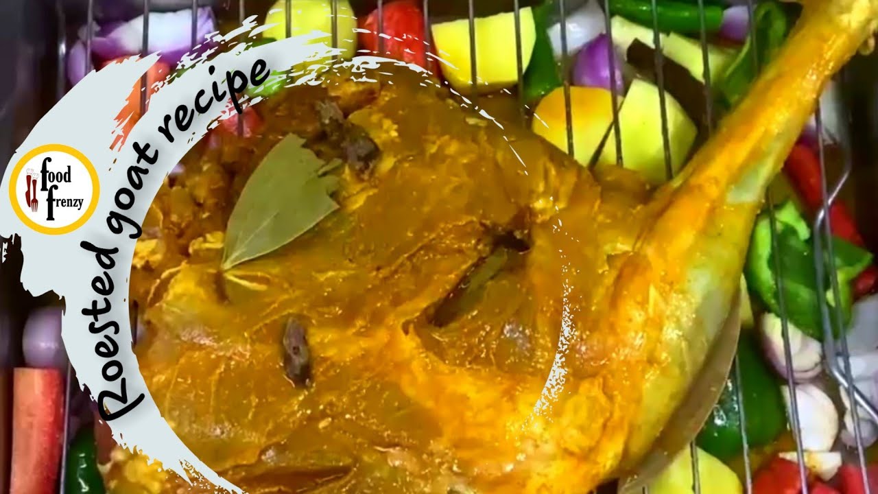 Mutton Leg Roast Recipe | Special Mutton with Vegetables Roasted | لحم ...