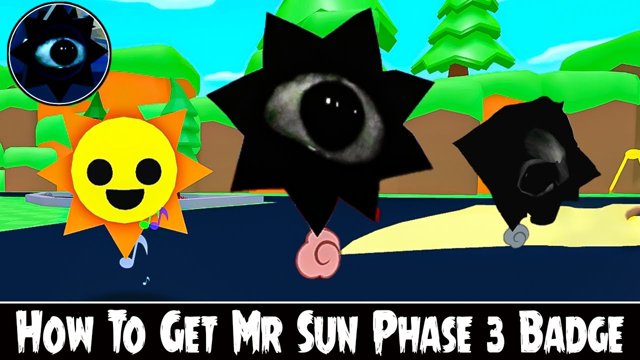 How To Get Mr. Sun Phase 3 Badge & Animations In Sprunki Simulator 3D ...