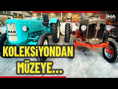 Antika Traktör Koleksiyonu Yaptı, Hedefi Traktör Müzesi