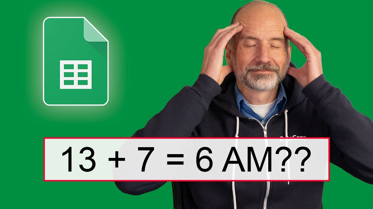 Time Arithmetic in Google Sheets - YouTube