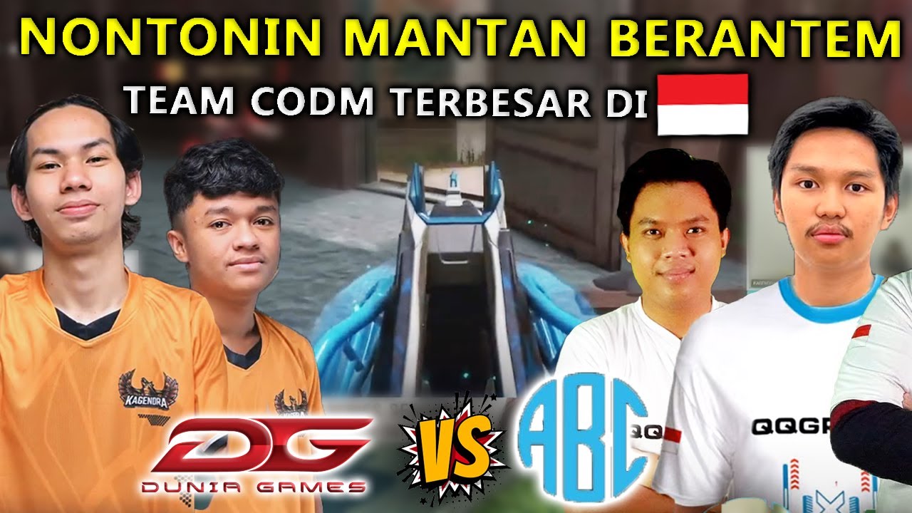 Pertarungan Antar Team Terbesar CODM Indonesia | ABC vs DG ESPORT ...