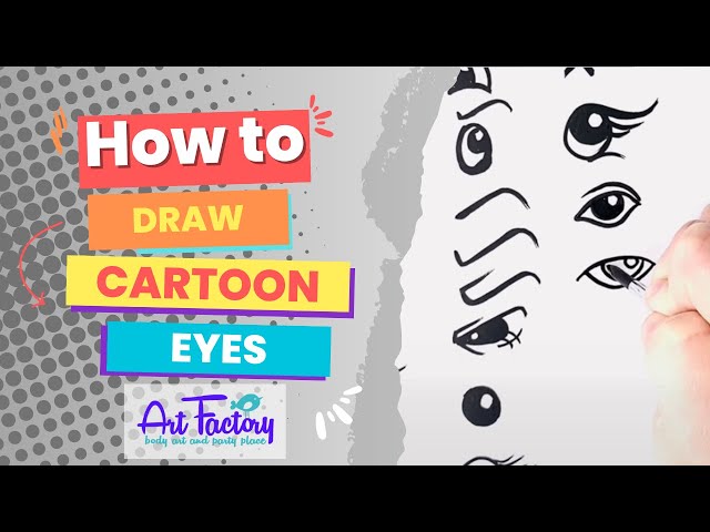 How To Draw Cartoon Eyes For Kids