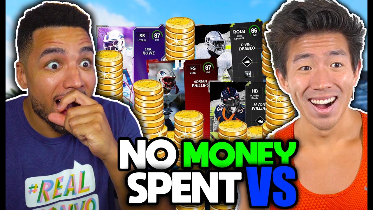 HUGE NO MONEY SPENT VS KAYKAYES!! MADDEN 23 - YouTube