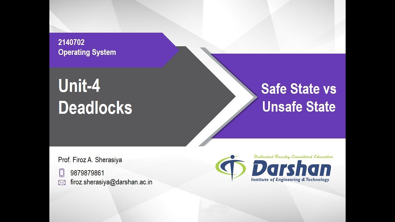 4.05 - Safe State vs Unsafe State - YouTube