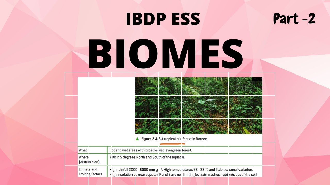 Climate Change, Biome Shift and Types of Biomes -IBDP ESS *Explained in ...