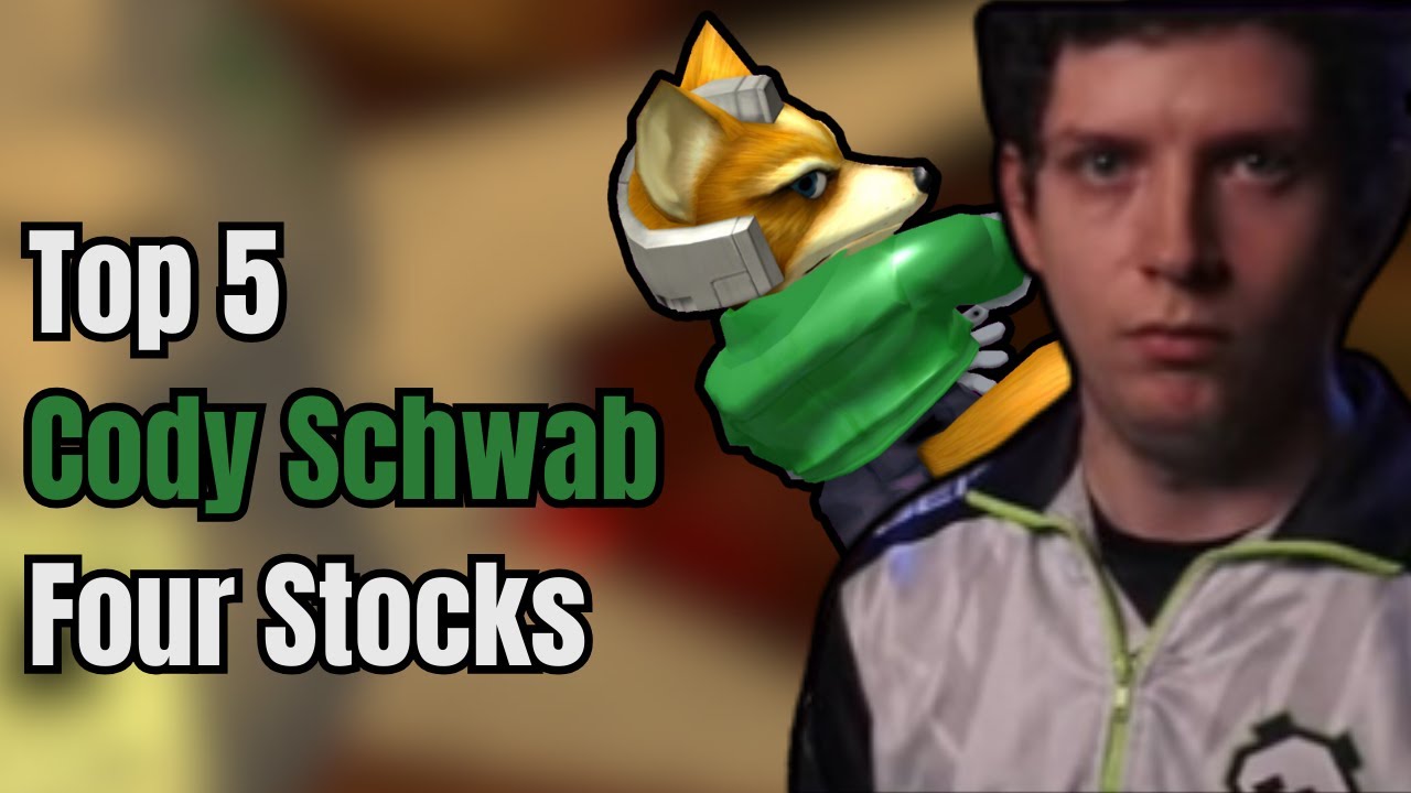 Top 5 Cody Schwab Four Stocks - Super Smash Bros. Melee - YouTube