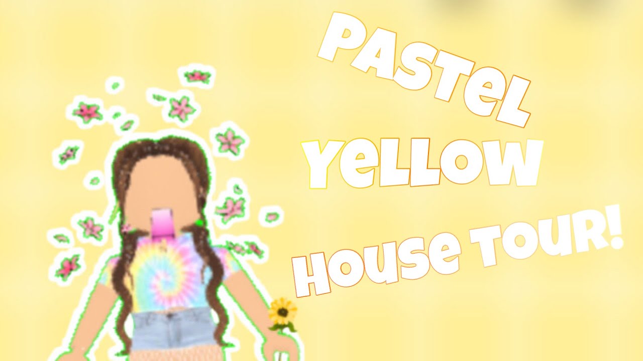 Pastel Yellow House tour 🌻 (Roblox//Adopt Me!) - YouTube