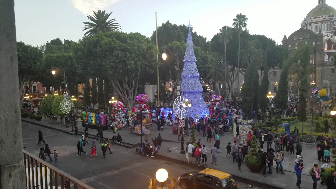 Christmas in Puebla, Mexico - YouTube