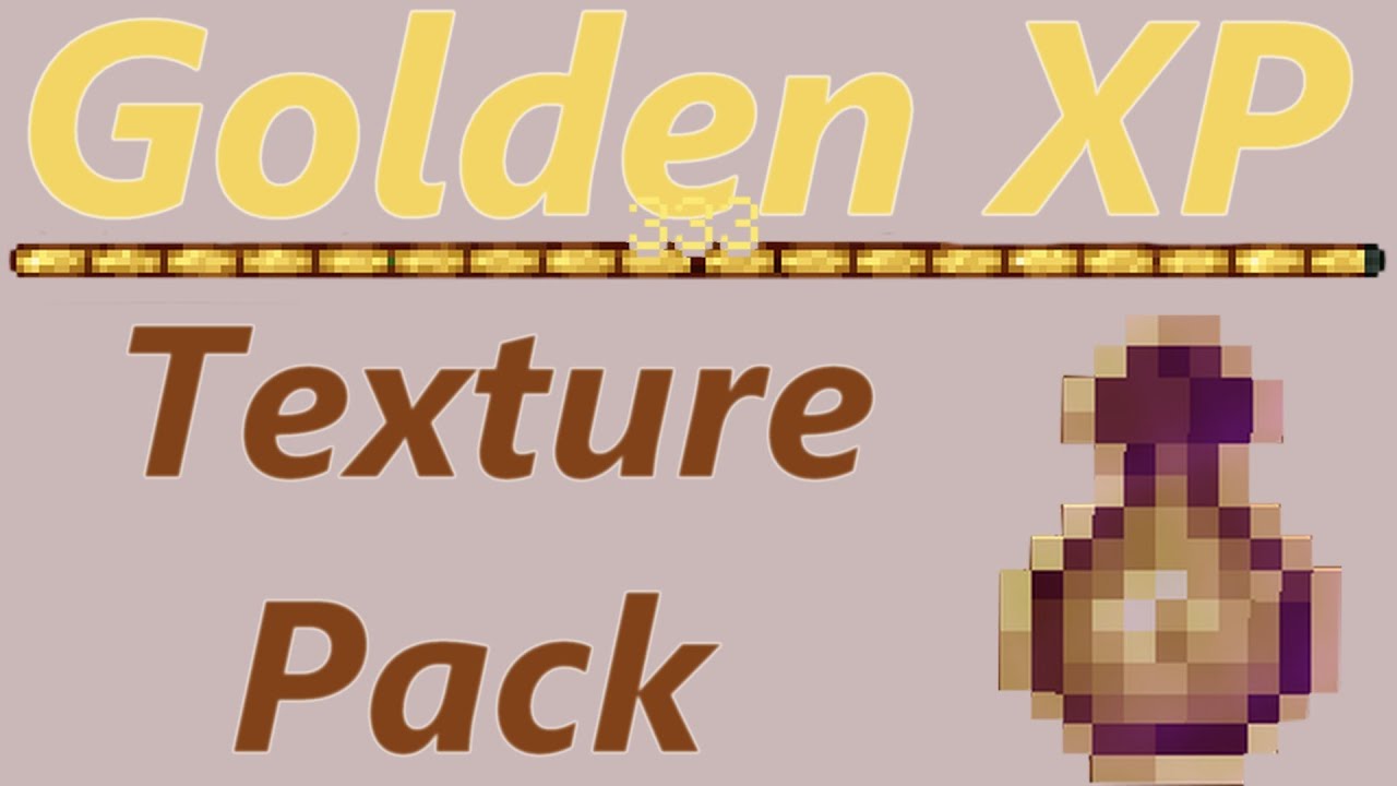 Golden Experience Minecraft Texture Pack Showcase + Download - YouTube
