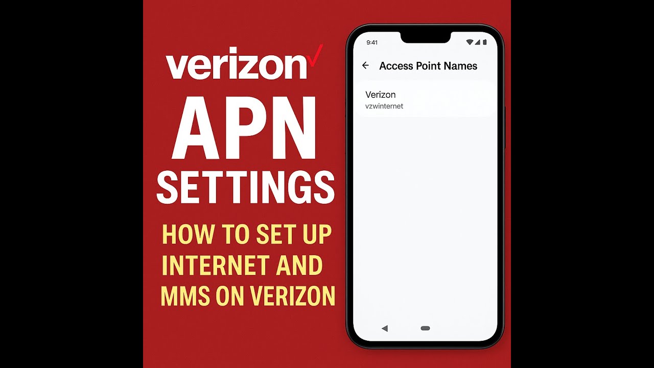 Verizon APN Settings: How to Set Up Internet and MMS on Verizon - YouTube