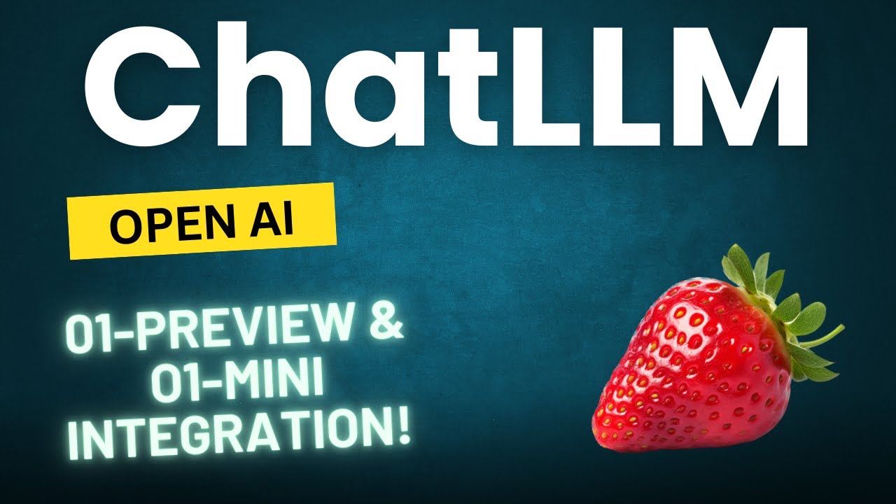 OpenAI's O1 & O1-Mini Models Integrated into ChatLLM Teams | Demo ...
