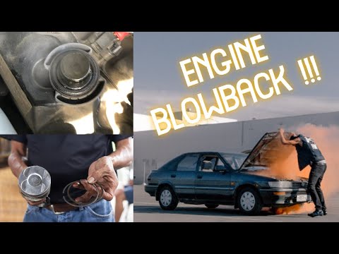what is engine blowby | engine blowback in hindi | symptoms of engine ...