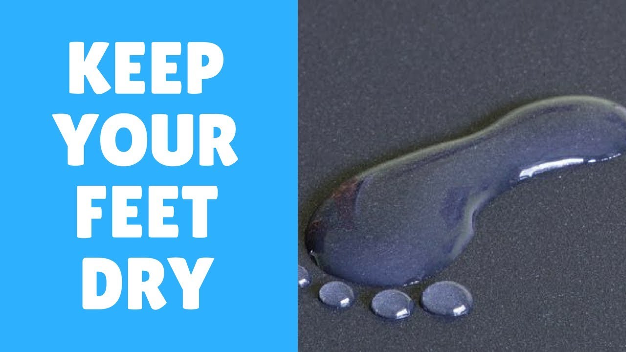 Foot Fungus Treatment : Keeping Your Feet Dry - YouTube